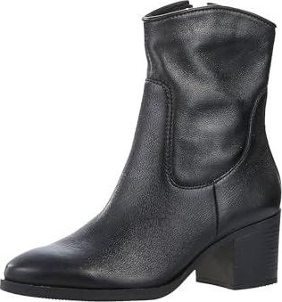 Marco Tozzi Bottines zippées pour Femme 2-25360-43 Botte Tendance, Noir, 36 EU