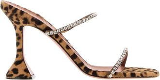 Amina Muaddi Gilda Slipper 95 - Femme - Chaussures - Multicolore - Taille: 36 EU