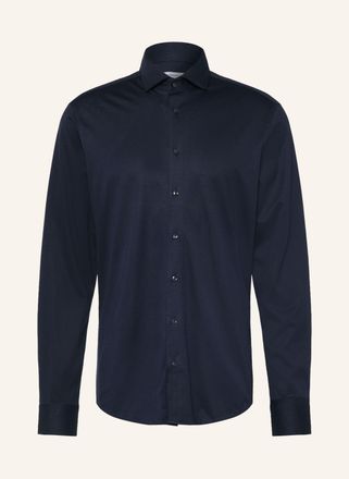 Seidensticker Seidensticker Jerseyhemd Regular Fit blau