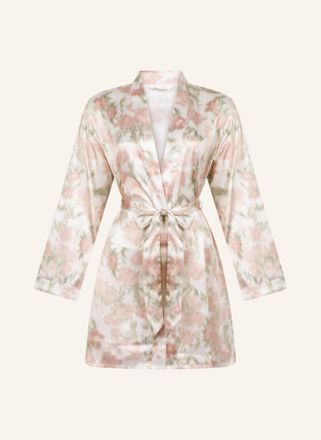 Hunkem&ouml;ller Hunkem&ouml;ller Bademantel Floral Kimono weiss