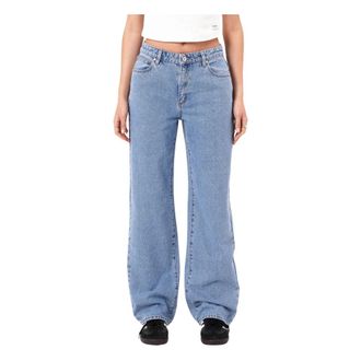 Abrand Baggy Gigi Mid Blue Jeans - - Jeans - Damen - Blau - W28