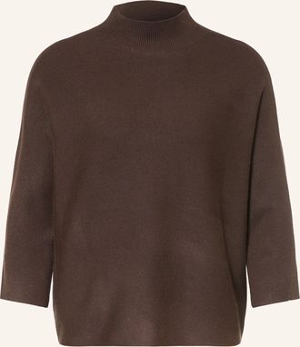 Comma Comma Pullover Mit 3/4-Arm braun