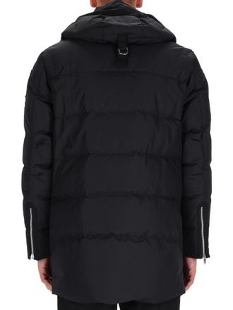 Moose Knuckles Recycled Polyester Raincoat - Black