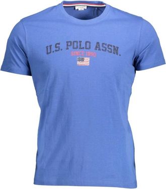 U.S.Polo Association U.s. Polo Assn., Homme, Tops, Bleu, Taille: 2XL T-shirt &agrave; manches courtes