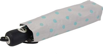 Pierre Cardin Damen Taschenschirm mit Auf-Zu-Automatik - Caprice - grau