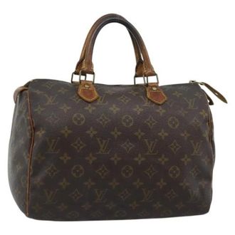 Louis Vuitton Sac &agrave; main Speedy 30 Pre-owned - Femme - Pre-owned - Brun - Taille: ONE Size