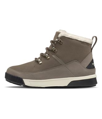 The North Face Damen Sierra Mid Lace Wp Stiefelette, Cavern Grey/White Dune, 37.5