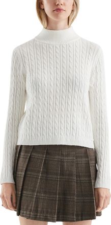 QS by s.Oliver Pullover mit Zopfmuster