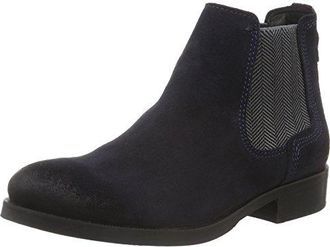 Tommy Jeans Femme A1385vive 12b Bottines Chelsea, Bleu Midnight 403, 39 EU