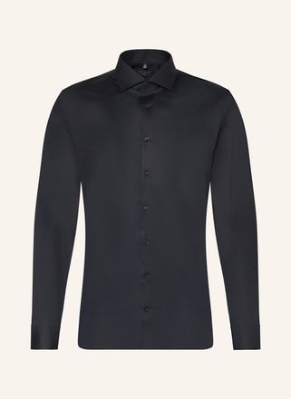 Olymp Hemd No. Six Super Slim schwarz