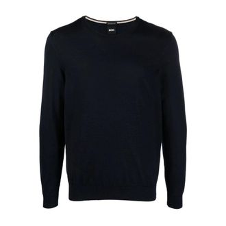 HUGO BOSS Herren, Strickwaren, Blau, LGr&ouml;&szlig;e