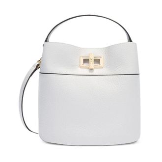 Furla Femme, Sacs, Blanc, Taille: ONE Size Amelia Bucket Bag L