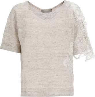 D.exterior Femme, Pulls, Beige, Taille: 40 FR Argi Tricots