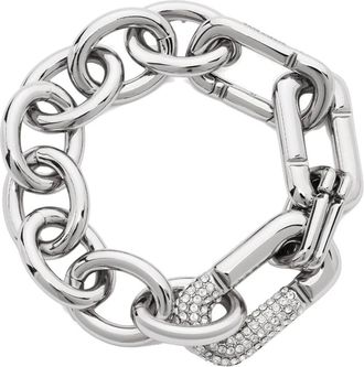 Marc Jacobs Femme, Accessoires, Gris, Taille: ONE Size Pop J Pave Bracelet
