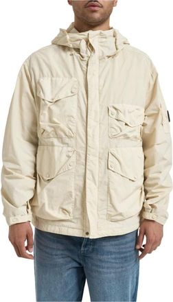 C.P. Company C.p. Company, Homme, Vestes, Beige, Taille: L Giubbotto tecnico