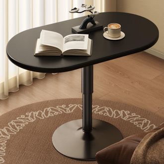 Generic Couchtisch H&ouml;Henverstellbar, Beistelltisch Hoch Mit Hydraulisch-Pneumatischer Unterst&uuml;Tzung Und Drehbarer Tischplatte, Strukturelle Stabilit&auml;T for Woh