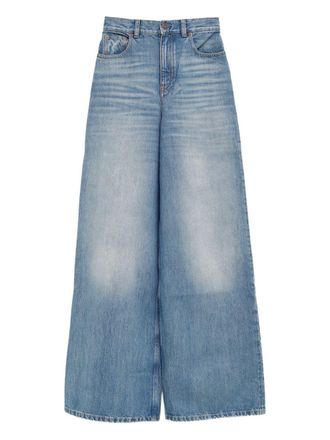 Chloé Jean en denim à jambe large Chloé