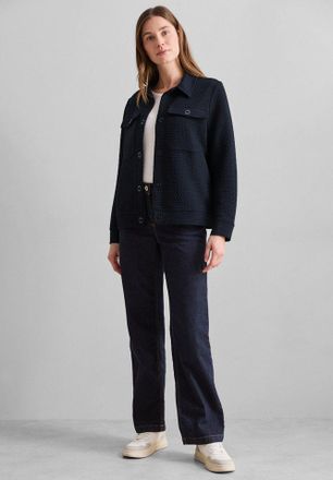 Cecil Kurzjacke aus elastischem Materialmix