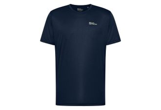 Jack Wolfskin T-Shirt Tech T M mit Markenlogo auf der Vorderseite