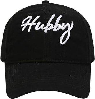 Generic Casquette de baseball brod&eacute;e pour la Saint-Valentin 2026, Noir, Taille unique