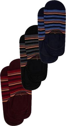 Paul Smith Homme, Sous-v&ecirc;tements, Multicolore, Taille: ONE Size Signature Stripe Loafer Socks Set