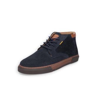 Camel Active Herren Hoher Sneaker aus Veloursleder Gr&uuml;n, menswear-44