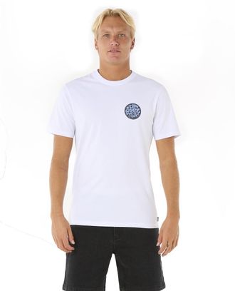 Rip Curl Herren T-Shirt Wettie Passage ICON Tee, Größe:L, Farben:White