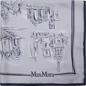 Max Mara Seidentuch MAX MARA Damen Farbe Bunt