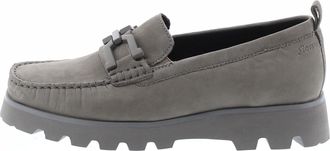 Sioux Damen Pietari Mokassin, Grau, 38.5 EU Weit