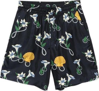 Dr&ocirc;le de Monsieur Homme, Shorts, Multicolore, Taille: M Short Soie Shell