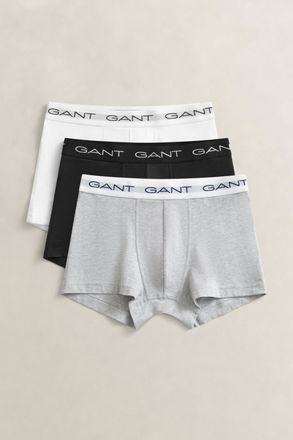 GANT Herren 3er-Pack Boxershorts (XXXL) LIGHT Grau MELANGE