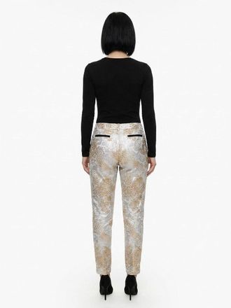 Dolce & Gabbana Womens Multicolor Polyamide Casual Pants