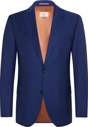 CG - Club of Gents Einreiher-Sakko aus Schurwolle mit changierendem Innenfutter in