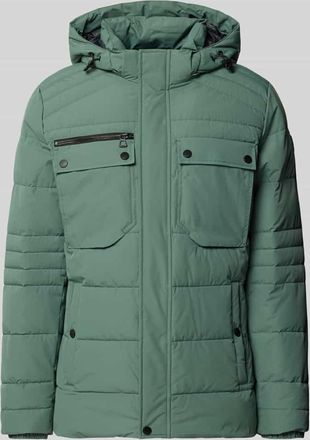Lerros Steppjacke mit Kapuze und Brusttaschen