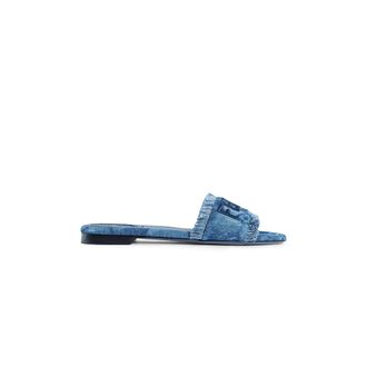 Fendi Sunshine FF Denim Slides