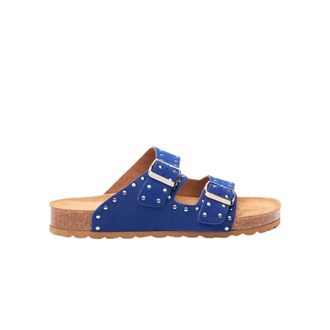 Scarosso Delilah Sliders - - Shoes - Damen - Blau - 40 EU