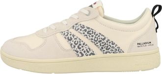 Palladium Unisex Pallacup Flame LTH Sneaker, Cream Snow Leopard, 44.5 EU