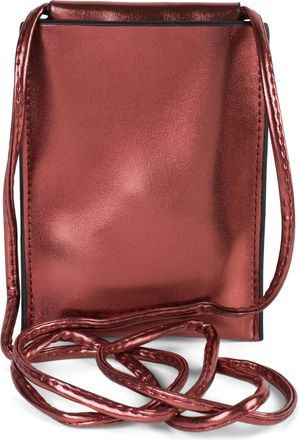 styleBREAKER Umh&auml;ngetasche Handy Umh&auml;ngetasche Metallic