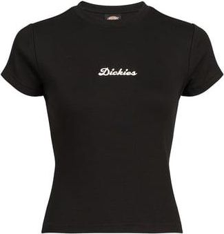 Dickies T-shirt &agrave; logo brod&eacute; en coton m&eacute;lang&eacute;