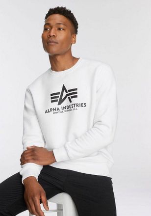 Alpha Industries Sweatshirt Basic Sweater Baumwollmischung, regular fit