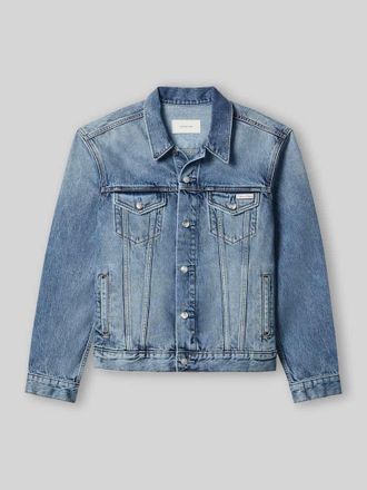 Calvin Klein Jeans Regular Fit Jeansjacke aus reiner Baumwolle