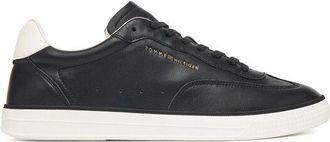 Tommy Hilfiger Sneakers Lo Lux Lth FM0FM05815 Schwarz