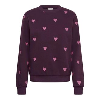 Kaffe Sweatshirt - - Sweatshirts & Hoodies - Damen - Lila - M