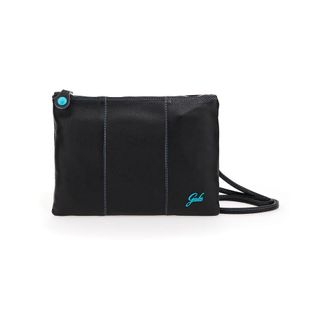 Gabs Schwarze Lederclutch mit verstellbarem Riemen - - Bags - Damen - Schwarzk - ONE SIZE
