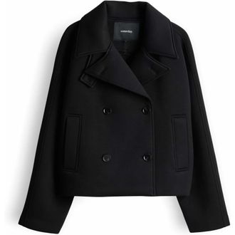 someday Vamera Kurze Jacke - - Coats - Damen - Schwarzk - M