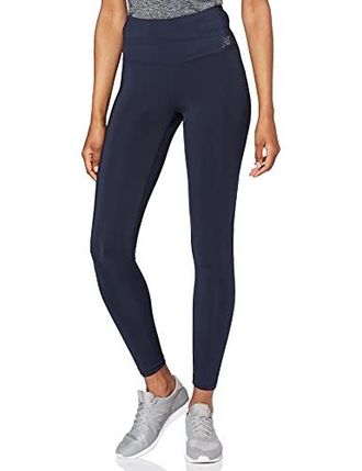 New Balance Damen Sport High Waisted Tight Pants, Dunkelblau Eclipse, XS