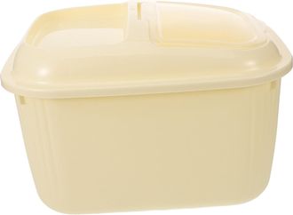 PartyKindom Reisbehälter Mit Sichtfenster Lebensmittelechter Kunststoff Luftdichter Deckel Großer Vorratsbehälter Für Getreide Und Müsli Küchenaufbewahrung Für Re