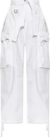 Dsquared2 Femme, Pantalons, Blanc, Taille: 38 FR Cargo Pantalons
