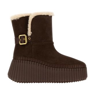 Chlo&eacute; Bottes chevilles Nama - Femme - Chaussures - Brun - Taille: 41 EU