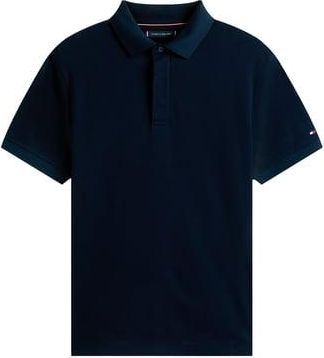 Tommy Hilfiger Baumwoll Polo in Blau